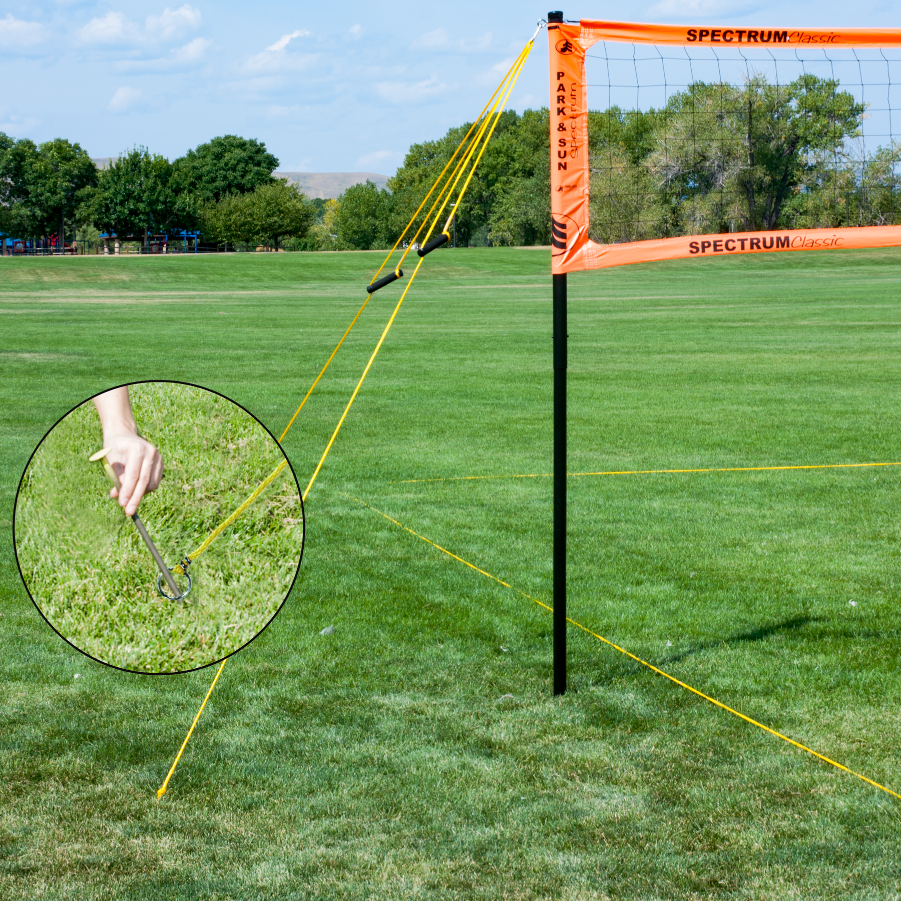 Volleyball Set Ground Stakes – Park & Sun Sports