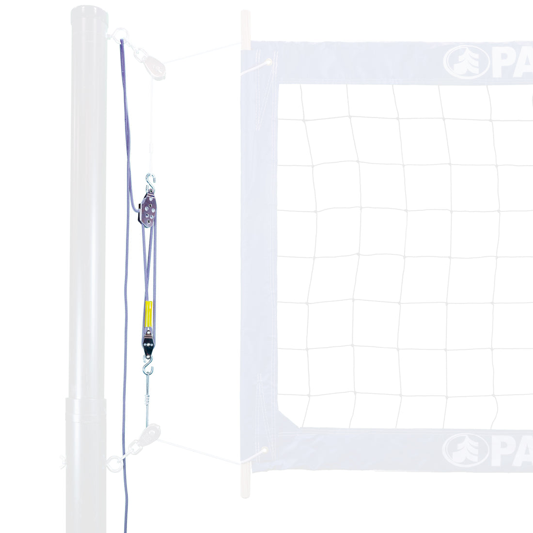 PRO Grade Block & Tackle Volleyball Net Tensioner – Park & Sun Sports