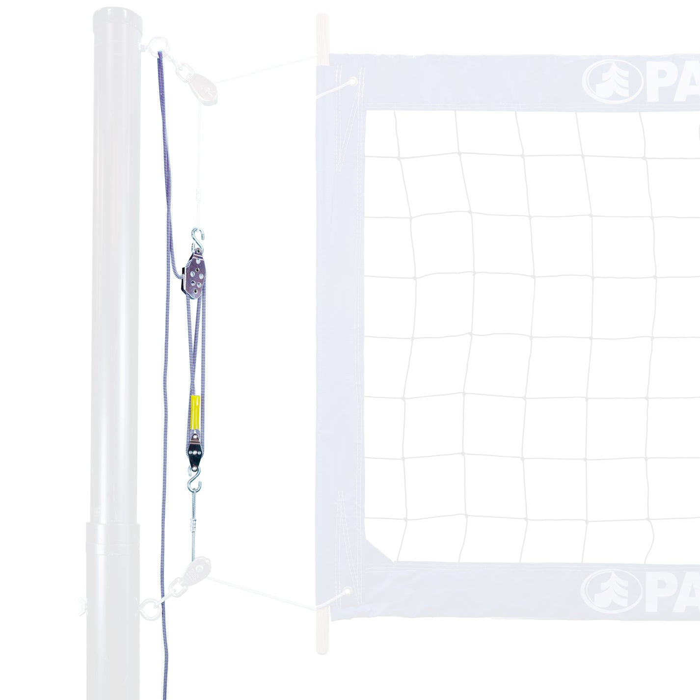 PRO Grade Block & Tackle Volleyball Net Tensioner – Park & Sun Sports